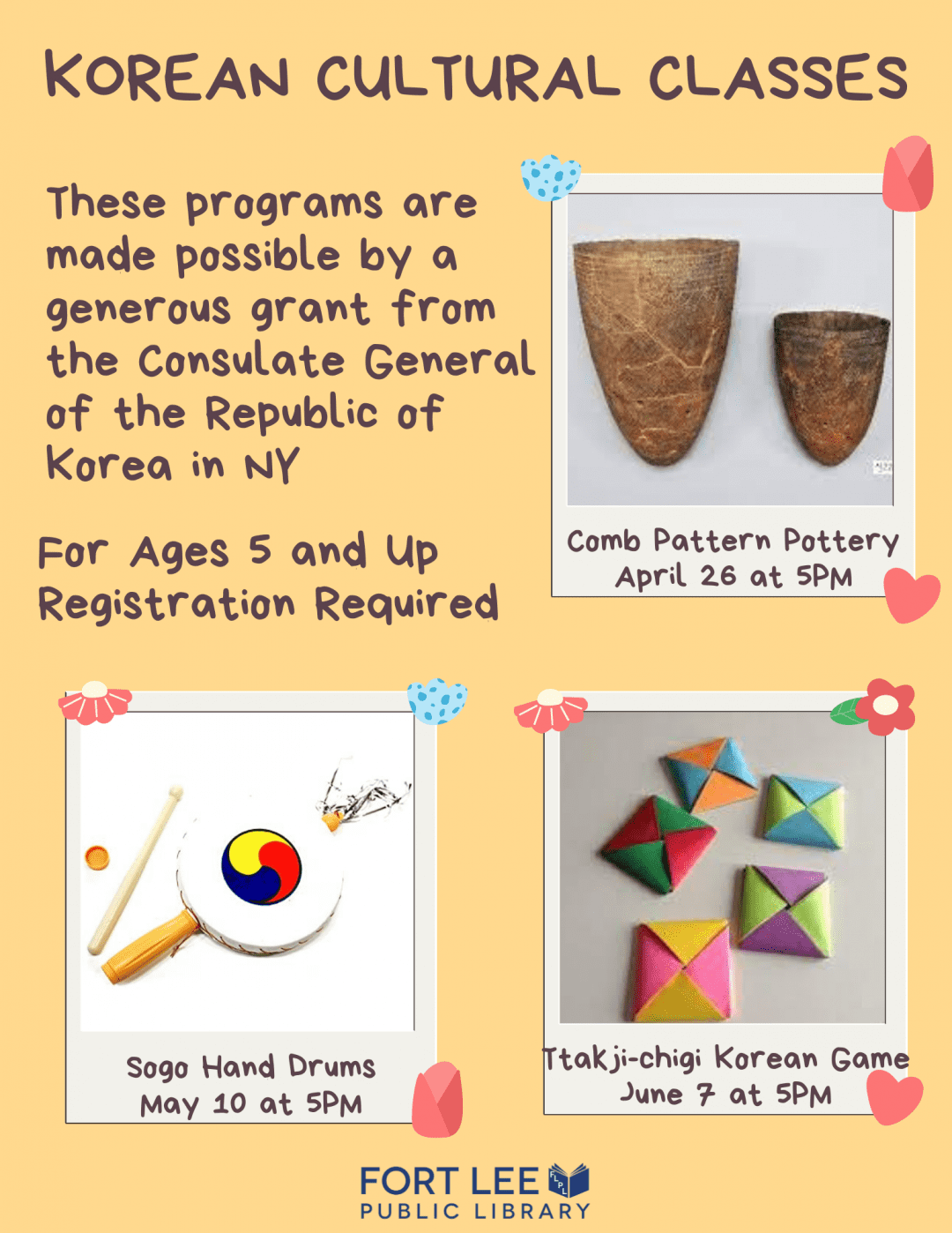 Children's Events | Fort Lee Public Library