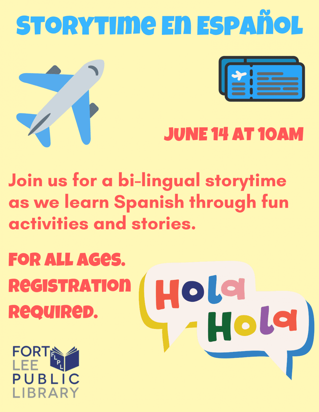 Children's Events | Fort Lee Public Library