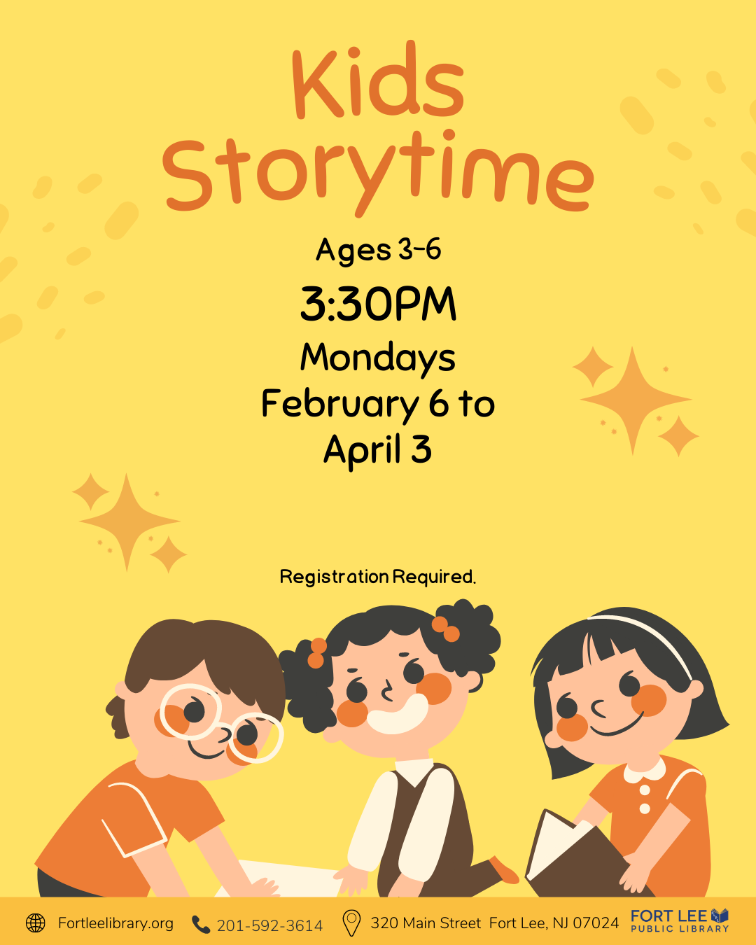 Children's Events - Fort Lee Public Library